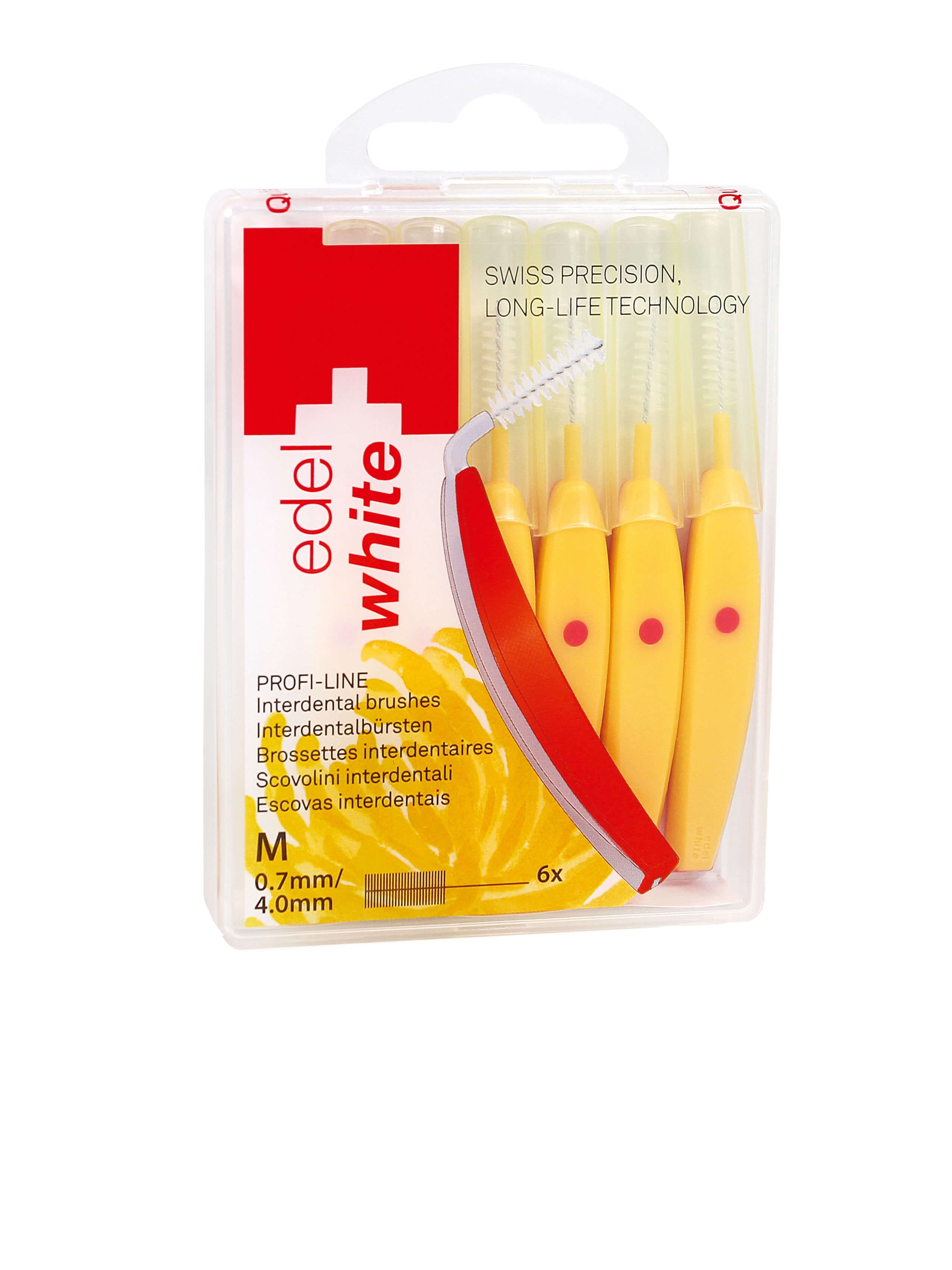 edel+white Interdental brushes L 0,8mm