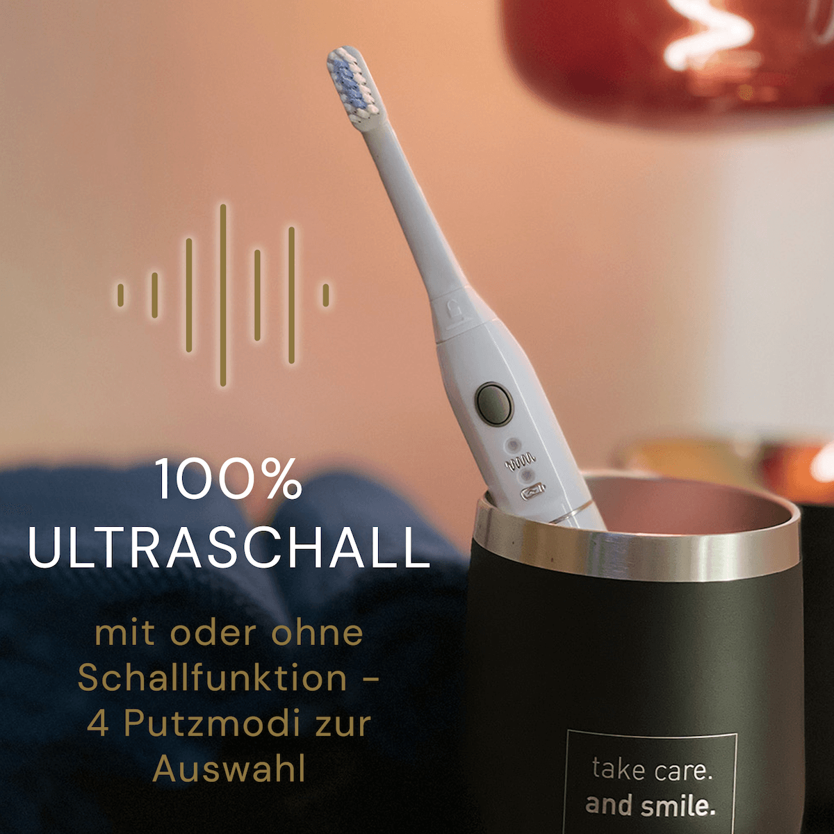 Megasonex M8 S Ultraschallzahnbürste +4 Bürstenköpfe | Megasonex M8